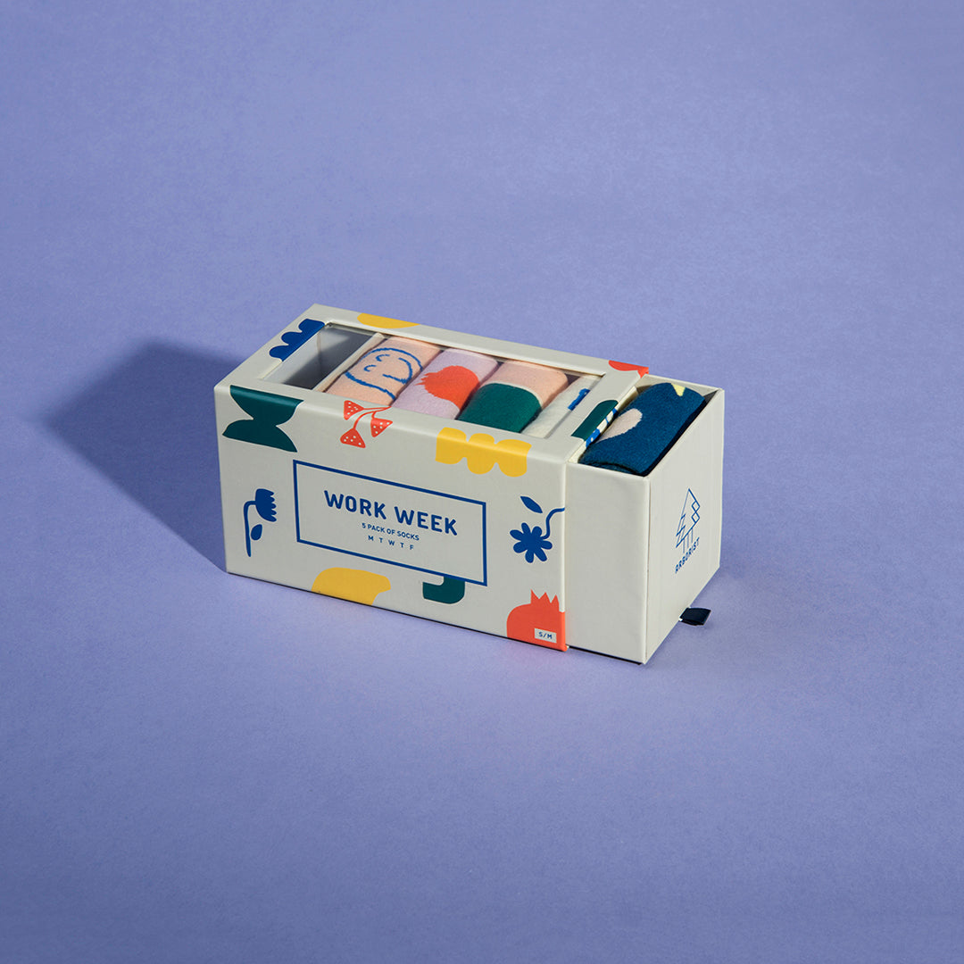 Bright Work Week Sock Pack – Drake General Store