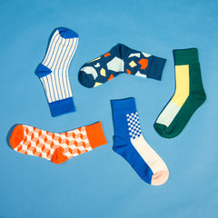 Geometric Work Week Sock Pack – Drake General Store